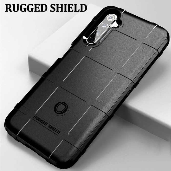 Realme 6 Pro Rugged Shield Army Military Silicone Premium Case | Shopee ...