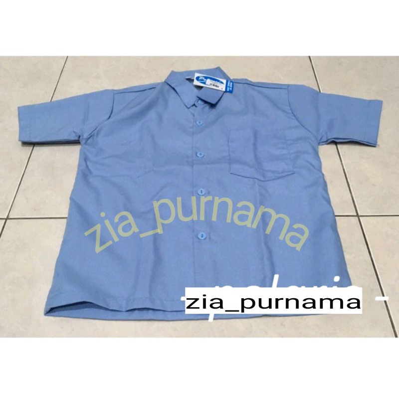 Jual SERAGAM SEKOLAH HEM PENDEK BIRU TELUR ASIN UNTUK SEKOLAH, SD,SMP ...