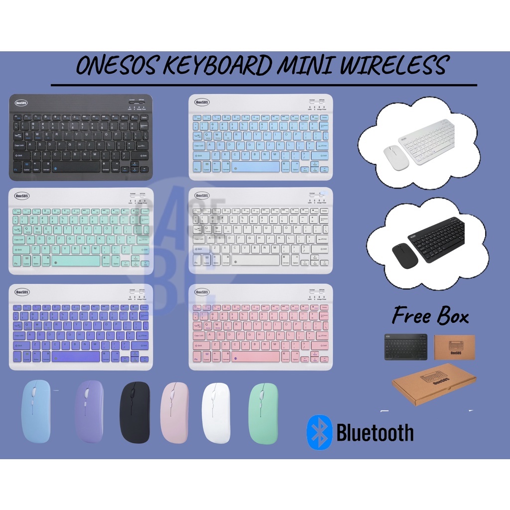 Jual PAKET LENGKAP Satu Set Keyboard & Mouse ONESOS Untuk Semua Tipe ...