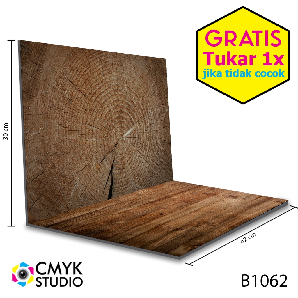 Jual Alas Foto Lipat / Background Foto Wood Cross Plank ukuran A3 ...