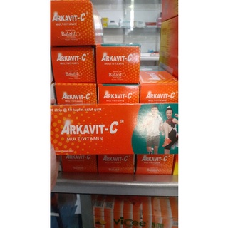 Jual ARKAVIT-C SUPLEMEN VITAMIN (isi 10strip) | Shopee Indonesia