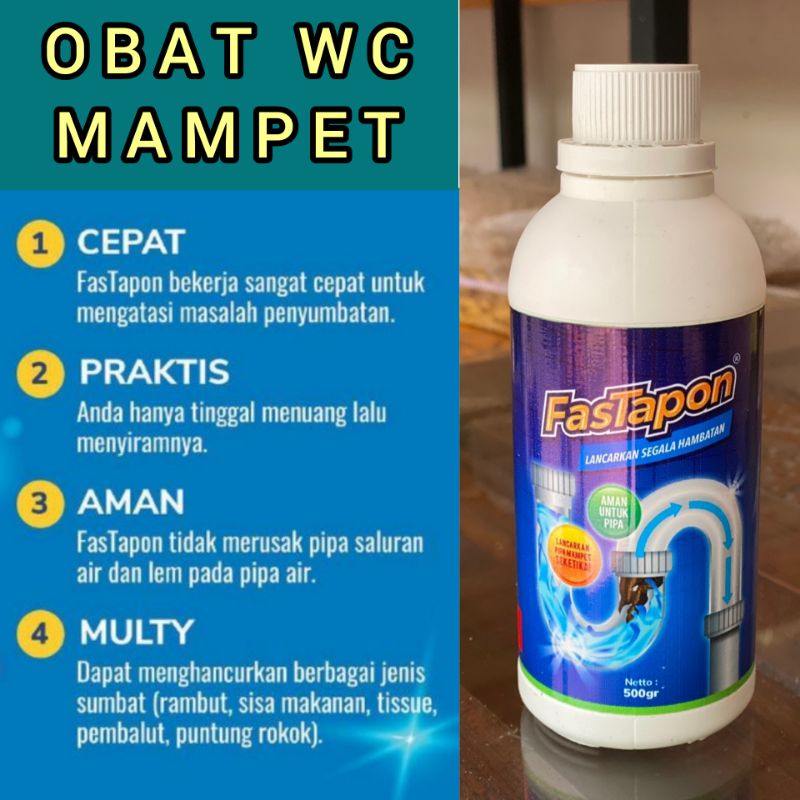 Jual Obat Wc Mampet / Pipa Saluran Westafel Kamar Mandi Tersumbat ...