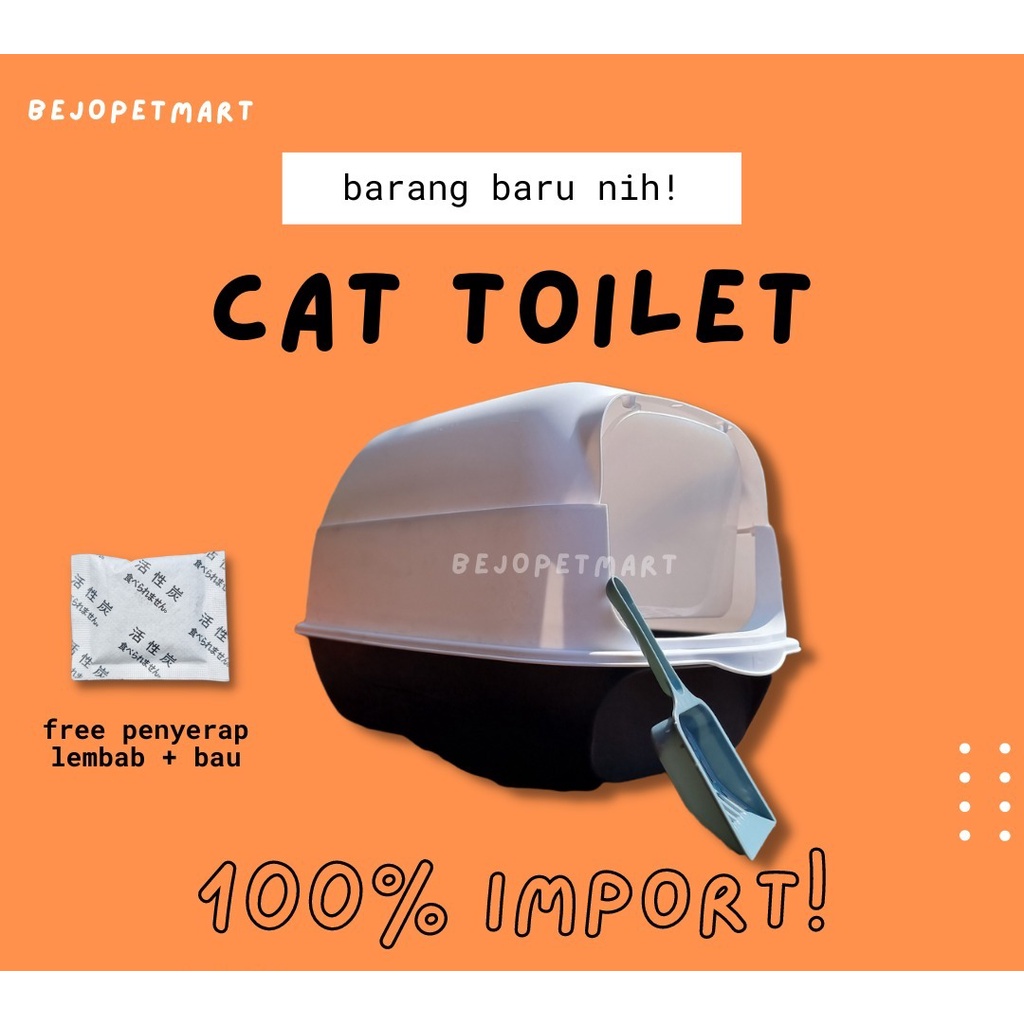 Jual TEMPAT PASIR KUCING PINTU OTOMATIS | CAT LITTER BOX PINTU OTOMATIS ...