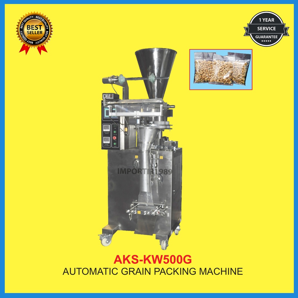 Jual Mesin Pengemas Bijian Otomatis 200 - 500G - 10-30 Bags 1.2Kw ...