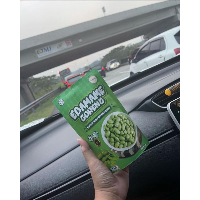 Jual EDAMAME GORENG KEMASAN STANDING POUCH 100 gr | Shopee Indonesia