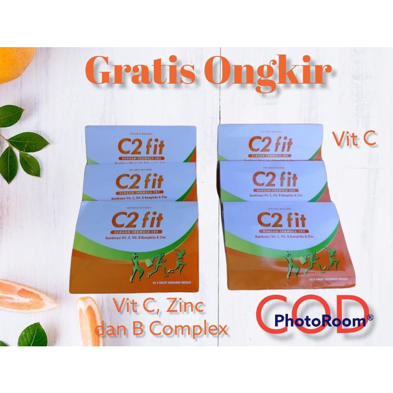 Jual C2 FIT, 1 STRIP, vitamin daya tahan tubuh, B COMPLEX DAN ZINC ...
