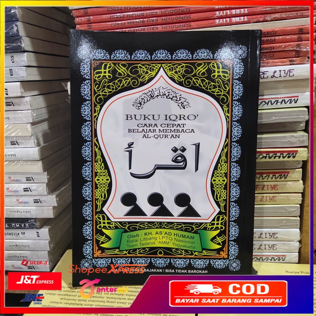 Jual BUKU IQRO CARA CEPAT BELAJAR MEMBACA AL-QUR'AN | Shopee Indonesia