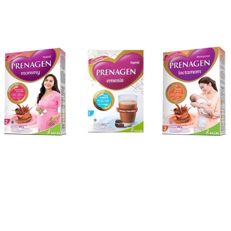 Prenagen Mommy Emesis Lactamom Esensis 189 360 400 gr Vanila Coklat Strawberry Mocha Vanilla ...
