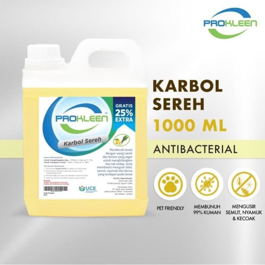 Jual Prokleen Karbol 1L | Shopee Indonesia