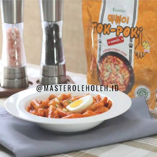 Jual Topokki Korinus Korea 140g Tokpokki Tokpoki Gratis Bubble/Dus ...