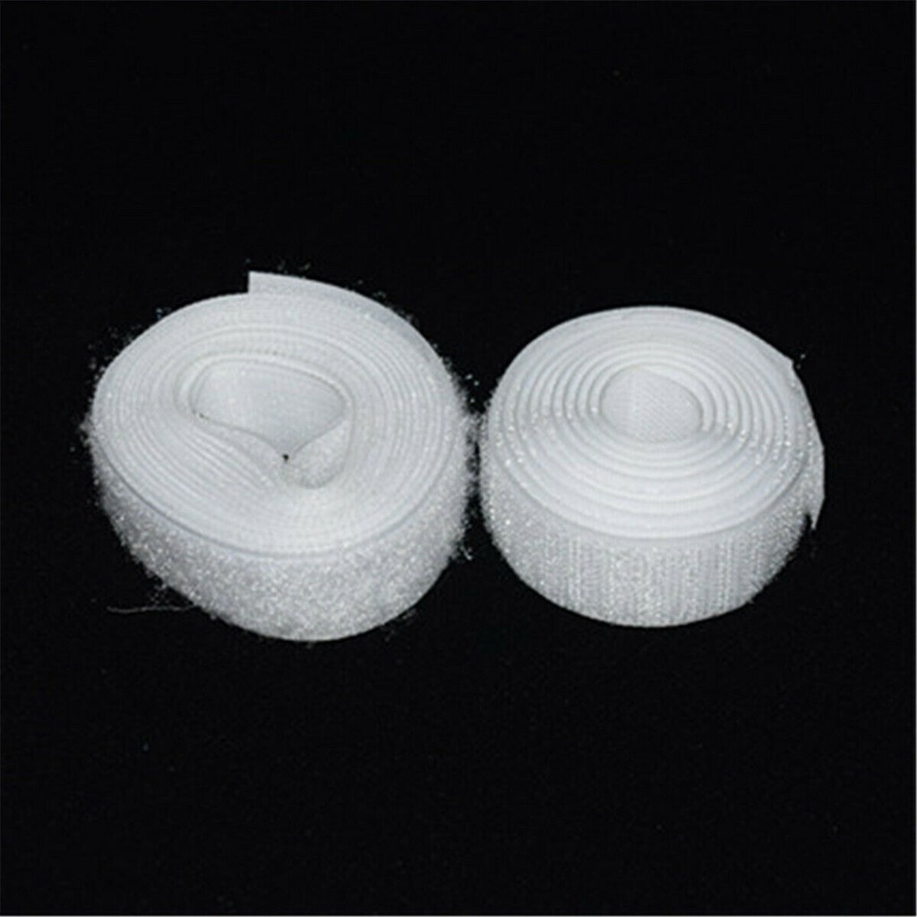 Jual velcro putih 100 cm lebar 2 cm tanpa lem untuk menjahit kerajinan ...