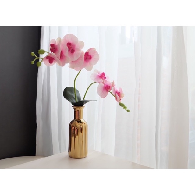 Jual Full Set Vas Bunga Fiji & Anggrek Latex 2 Cabang | Shopee Indonesia