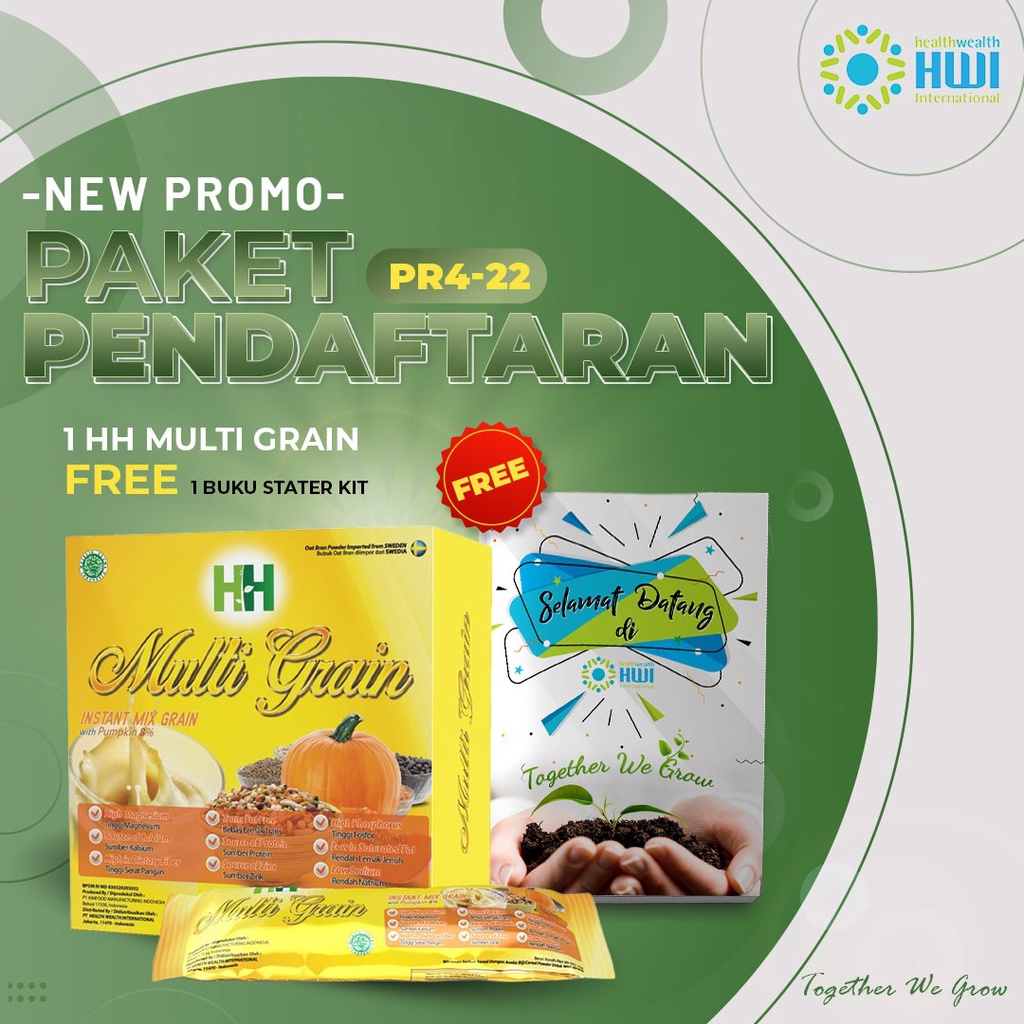 Jual Paket Promo Pendaftaran Member HWI Original / Produk Multivitamin ...