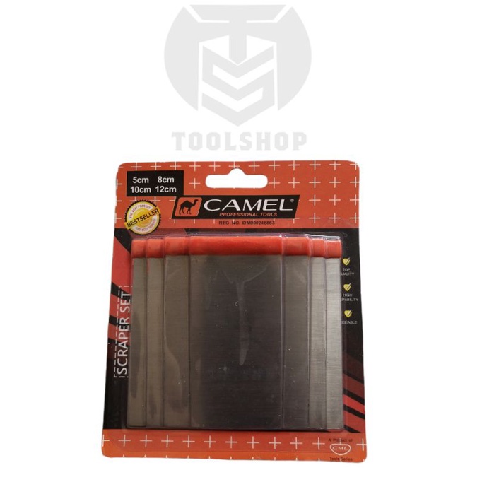 Jual Kape 1 Set CAMEL 5,8,10,12 Inch Scraper Skrap Besi Scrap Full Set ... Jual Kape 1 Set CAMEL 5,8,10,12 Inch Scraper Skrap Besi Scrap Full Set ...