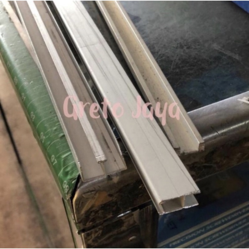 Jual ( U ) REL U Bawah Aluminium Almunium Alm Alumunium Alminium Per 1 ...