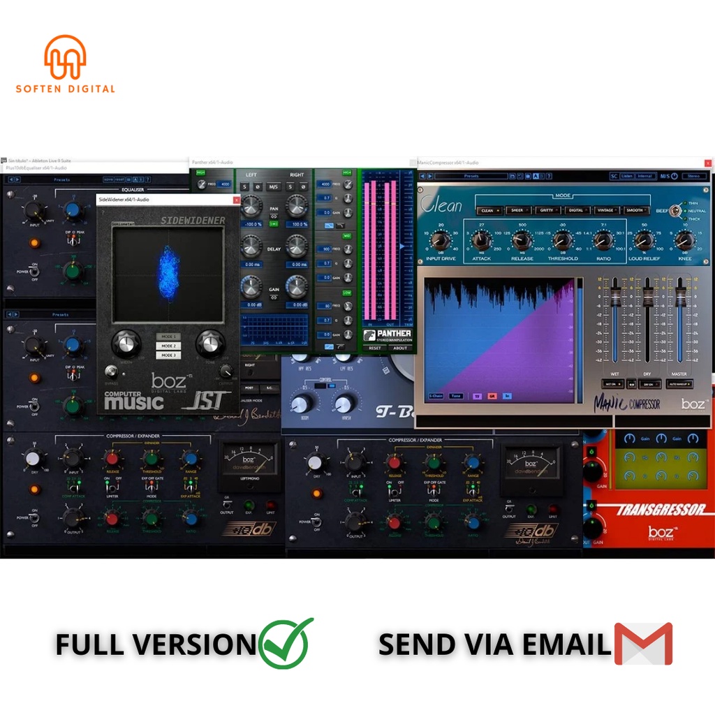 Jual Boz Digital Labs Plugins Bundle VST professional audio plugins with one goal in mind ...