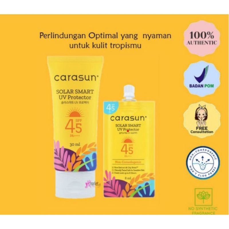 Jual SUNCREEN CARASUN 8 DAN 30 ML | Shopee Indonesia