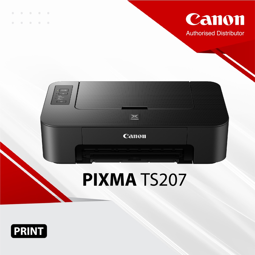 Jual CANON PIXMA TS207 Single Function Inkjet Printer | Shopee Indonesia