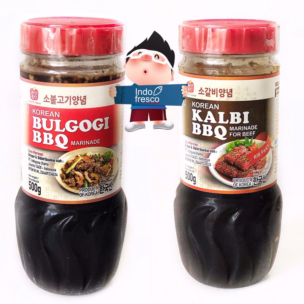 Jual Jinsung Saus Bumbu Marinasi Barbekyu Korean Marinade BBQ Sauce 500g | Shopee Indonesia
