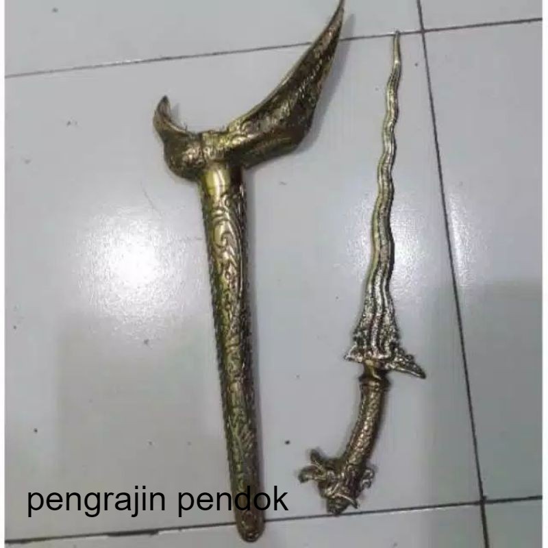 Jual Keris Kris Benda Pusaka Tua Sepuh Antik Langka Nogo Naga Kembar ...