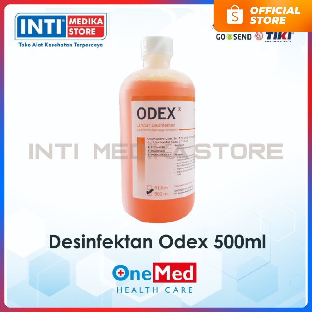 Jual ONEMED - Cairan Disinfektan ODEX 500ml | Pembersih Instrument ...