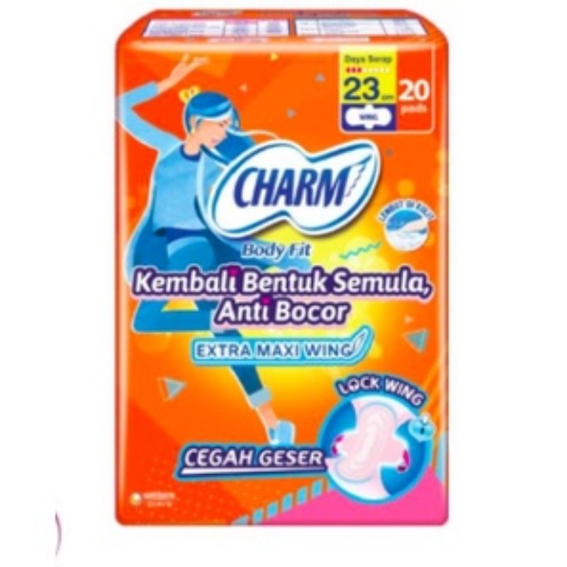 Jual Charm pembalut 23cm | Shopee Indonesia