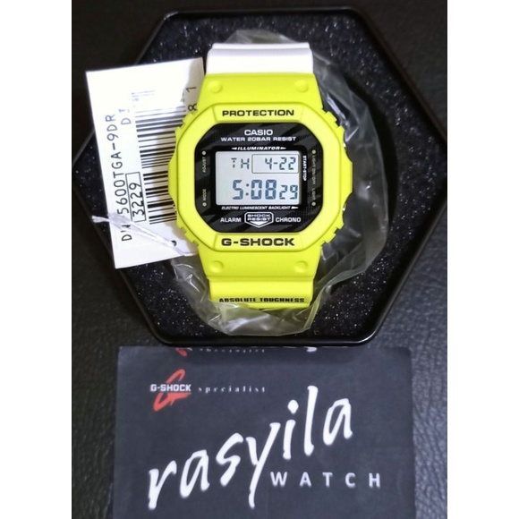Jual Casio G-Shock GShock DW 5600TGA / DW5600TGA - 9DR / DW 5600 White ...