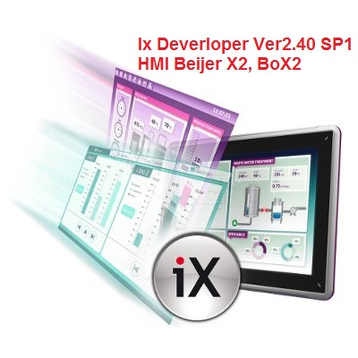 Jual Programming Software IX Deverloper Ver2.40 SP1 HMI Beijer X2, BoX2 ...