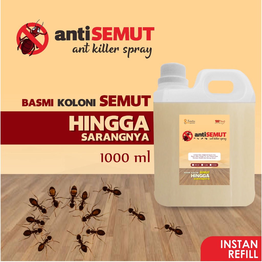 Jual Racun Pembasmi Anti Semut Super Ampuh Original Kemasan 1 liter ...