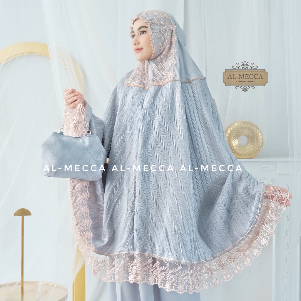 Jual ALMECCA - Mukena Dewasa Aliza Premium Al-Mecca Traveling 2in1 ...
