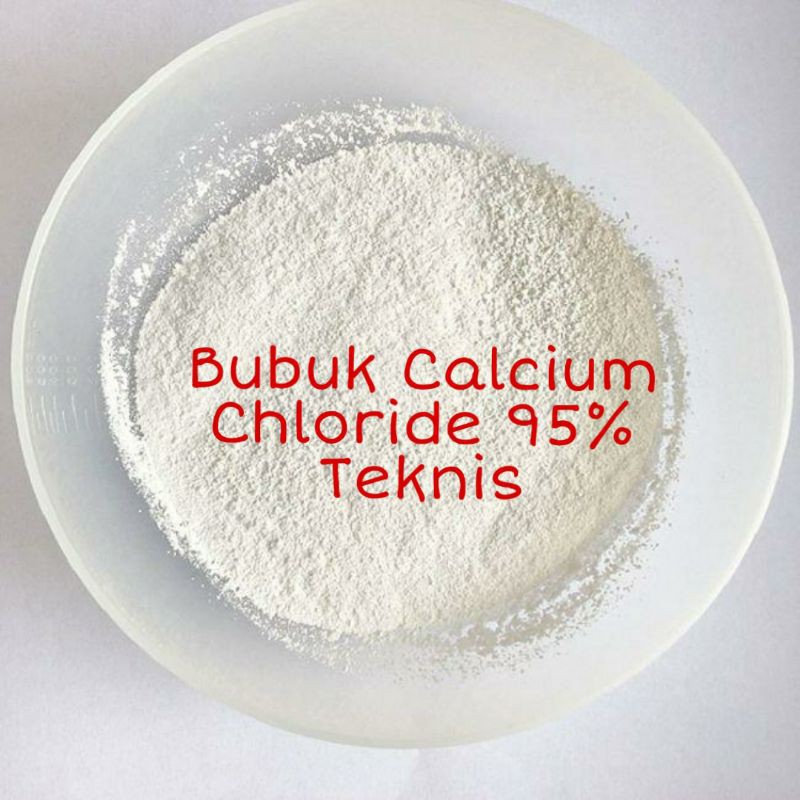 Jual Calcium Chloride/KALSIUM KLORIDA/95%/ BISA COD/ Teknis /1kg /bubuk ...