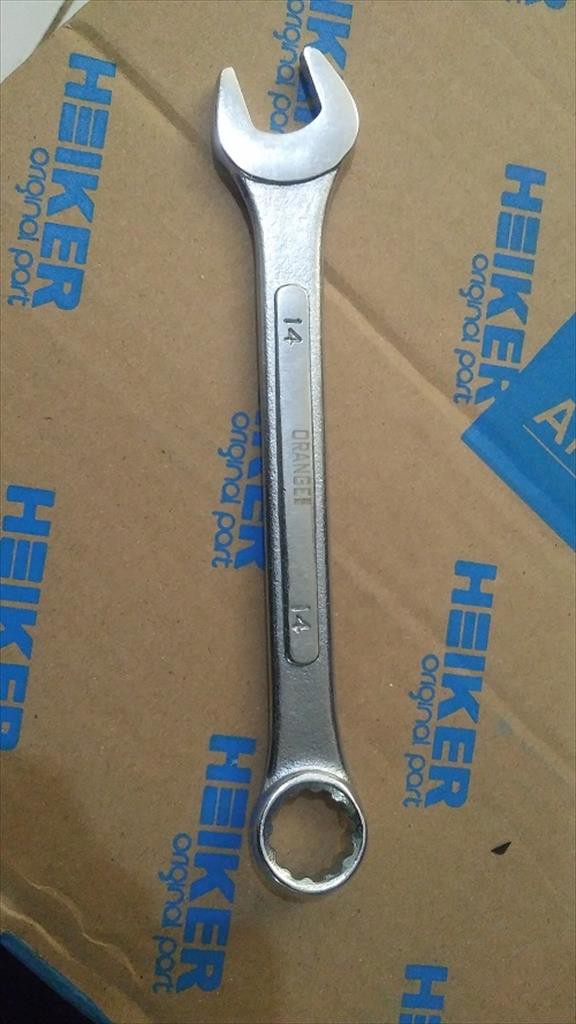 Jual Kunci Ring Pas 14 mm Combination Wrench Original Orange | Shopee ...