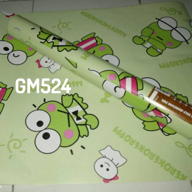 Jual Wallpaper keropi hijau 5m, walpaper dinding sticker murah dekorasi rumah | Shopee Indonesia