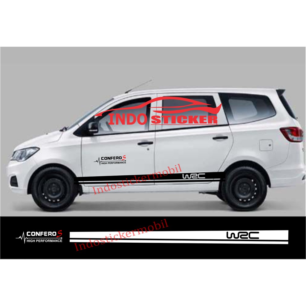 Jual Sticker mobil confero s stiker sticker list mobil wuling confero s ...