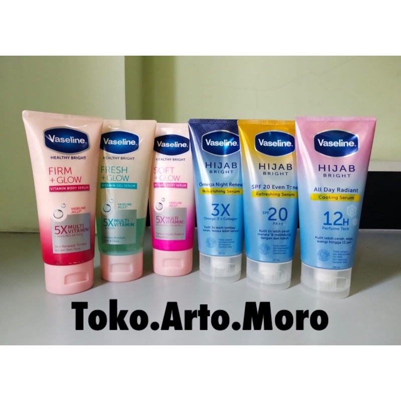 Jual VASELINE BODY SERUM HEALTHY BRIGHT VITAMIN 180 ML | Shopee Indonesia