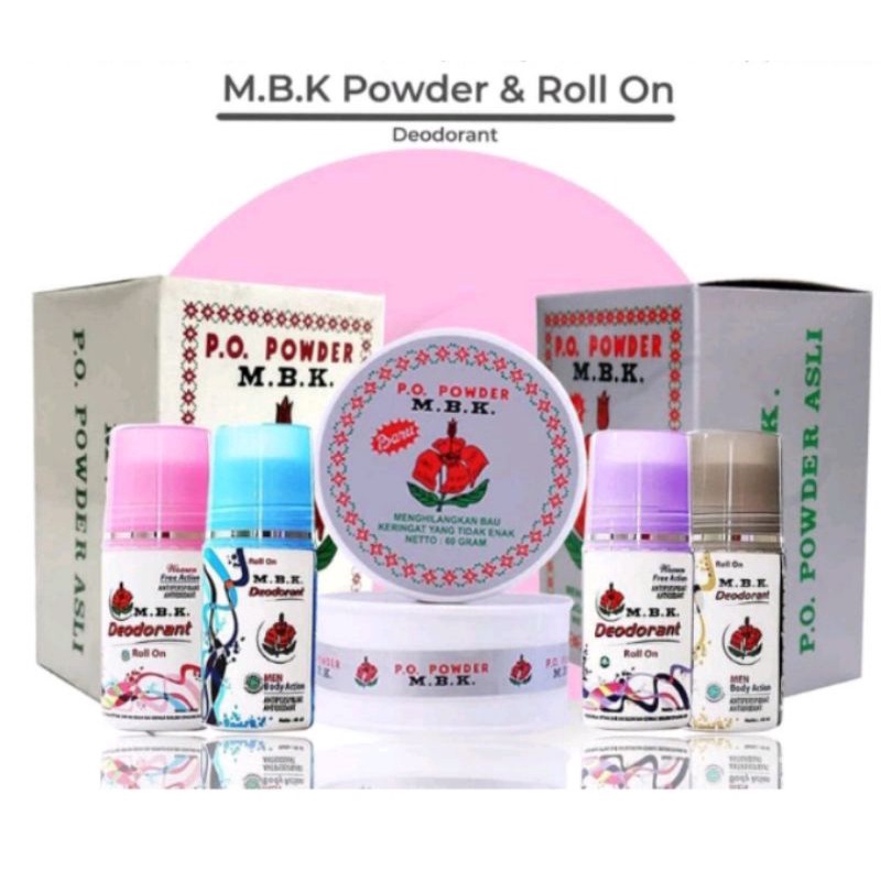 Jual M.B.K Deodorant roll on & bedak ketiak | Shopee Indonesia