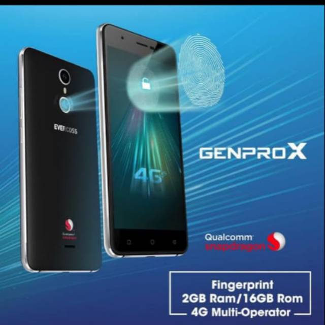 Jual EVERCOSS GENPRO X S50D 2/16GB 100% ORIGINAL GARANSI RESMI 1 TAHUN ...
