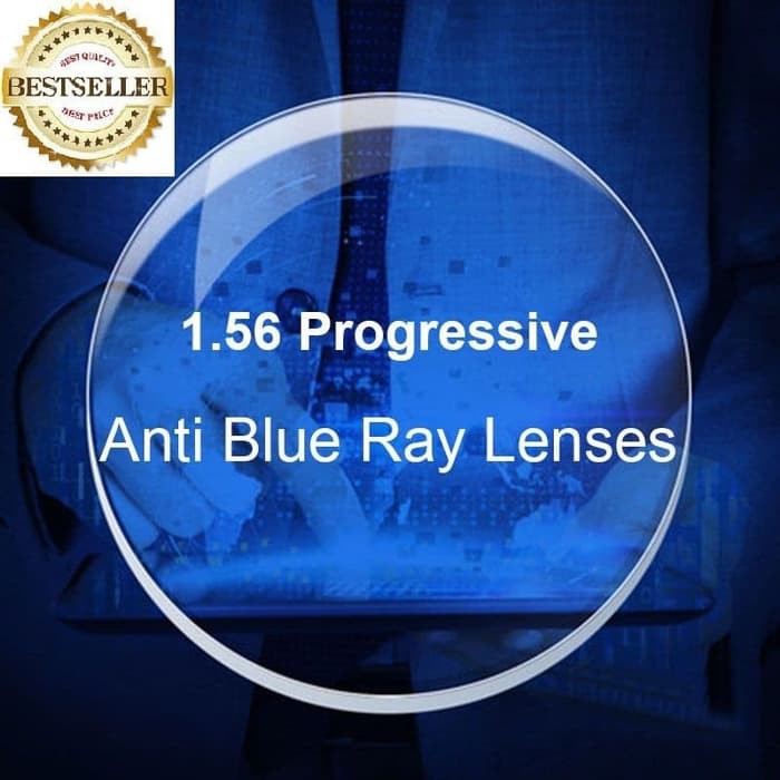 Jual Terbaru!!! lensa kacamata progressive blue ray pria wanita lens ...