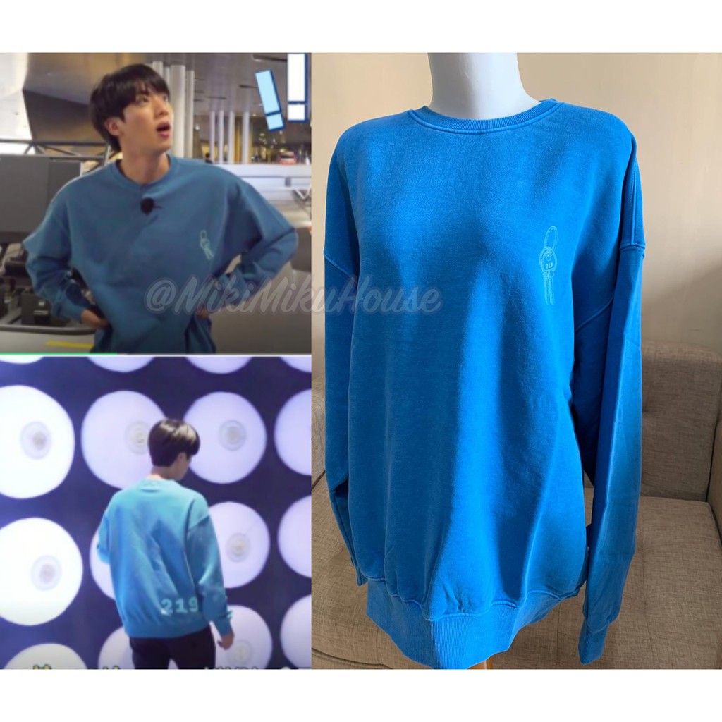 Jual BTS SWEAT SHIRT LE2 RUN BTS OFFICIAL SWEAT SHIRT BTS BAJU TSHIRT ...