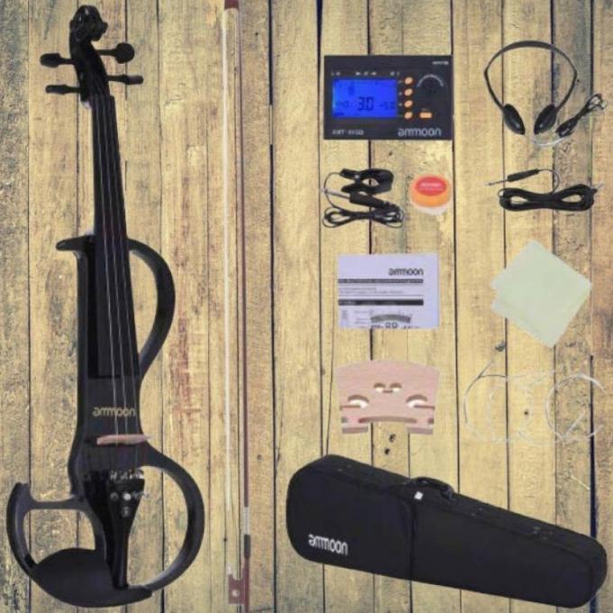 Jual Biola Elektrik Violin Ammon 4/4 Violin | Shopee Indonesia