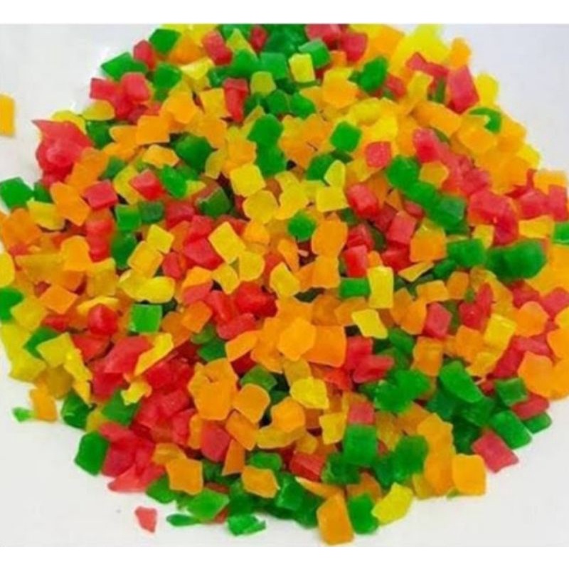 Jual Sukade Mix Cap Delima Merah Repack 100gr | Shopee Indonesia