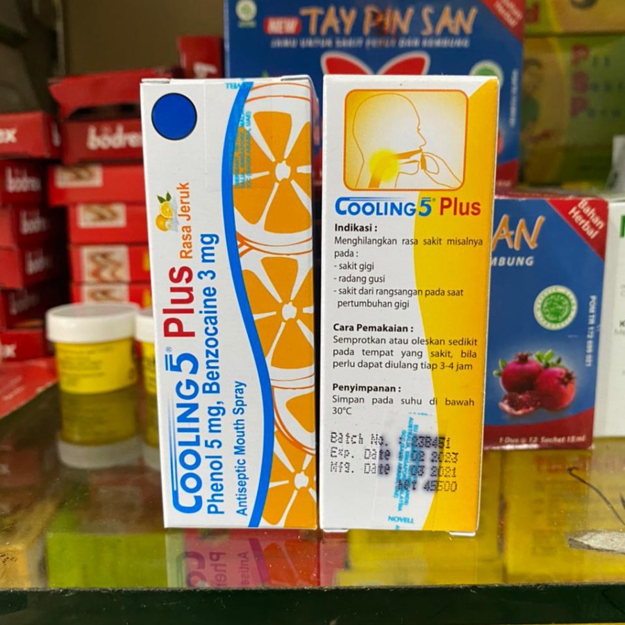Jual COOLING 5 PLUS SPRAY ORANGE | Shopee Indonesia