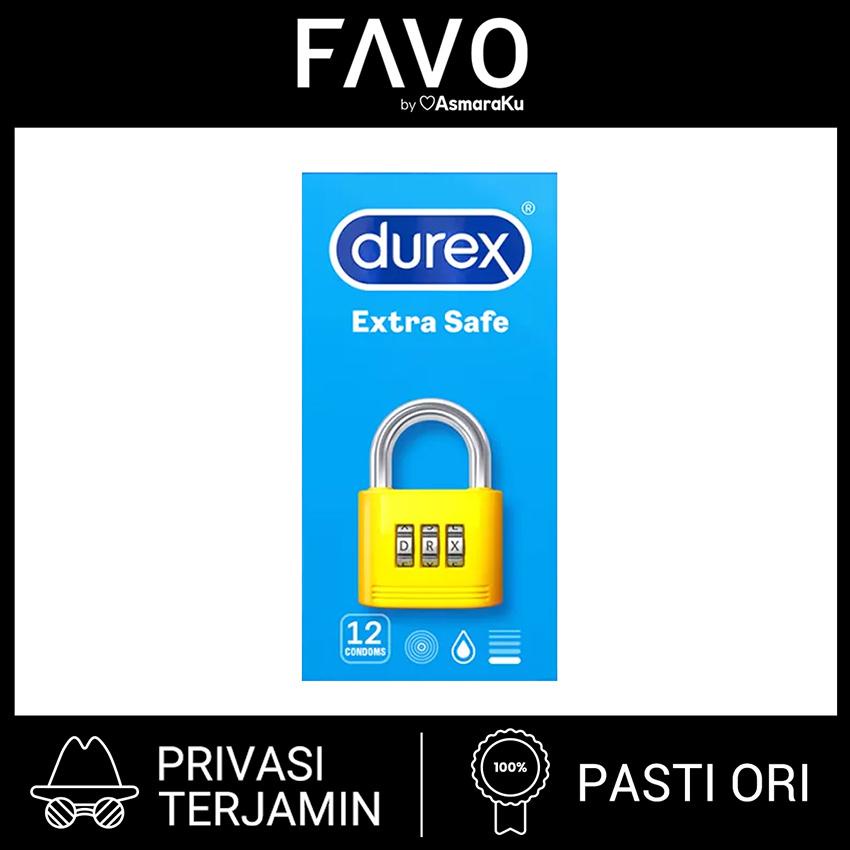 Jual Kondom Durex Extra Safe isi 12 Pcs - Kondom Paling Aman | Shopee Indonesia
