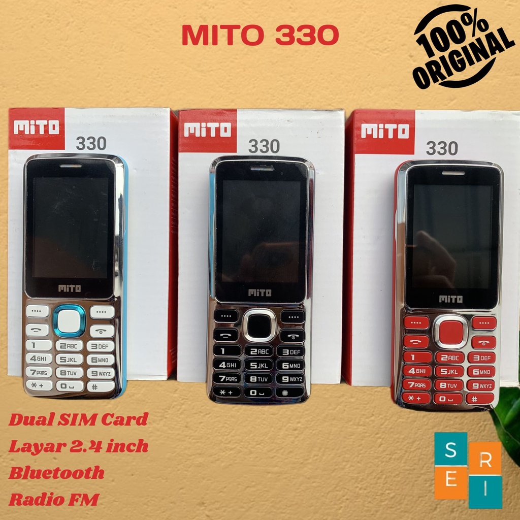 Jual HP MITO Tombol 320/ MITO Tombol 330 Promo Murah Cuci Gudang MP3 ...