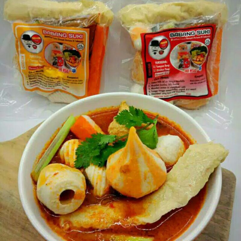Steamboat Babang Suki Instan / Steamboat Frozen Tomyum dan Ayam ...