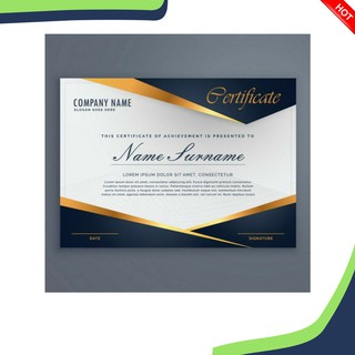 Jual CETAK CUSTOM SERTIFIKAT / PIAGAM + DESIGN FULL COLOR EMBOSS FOIL ...