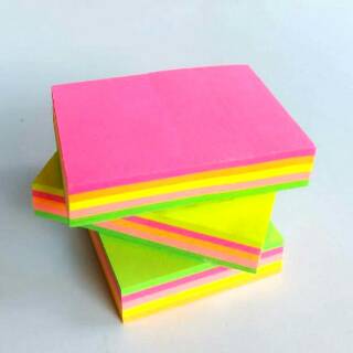 Jual (51x38mm)Sticky notes/sticky makers/pembatas buku/ bookmark ...