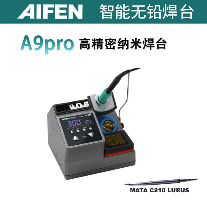 Jual SOLDER STATION AIFEN A8 T12 AIFEN A9 C210 AIFEN A9 PRO ORIGINAL ...