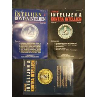 Jual PAKET 3 buku jurnal intelijen & kontra intelijen, spy, agen ...