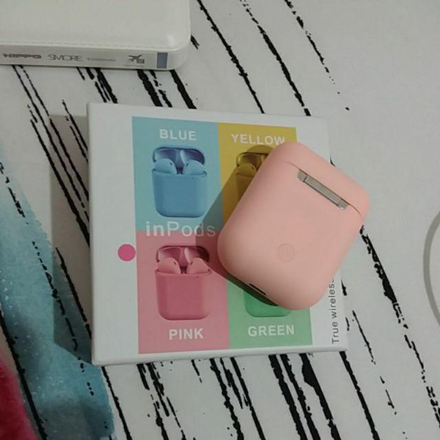 Inpods 12 TWS Wireless Earphone Bluetooth 5.0 Warna Macaron inPods12 ...